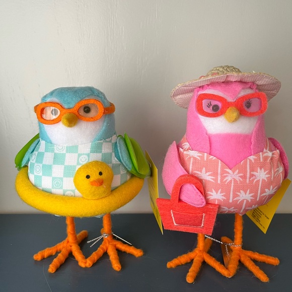 Target | Accents | Target Sun Squad Featherly Friends Fabric Birds ...